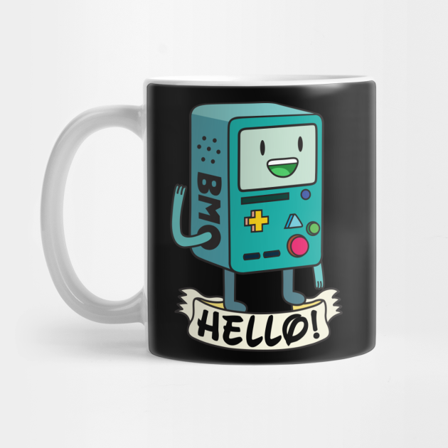 BMO Hello - Bmo - Mug | TeePublic